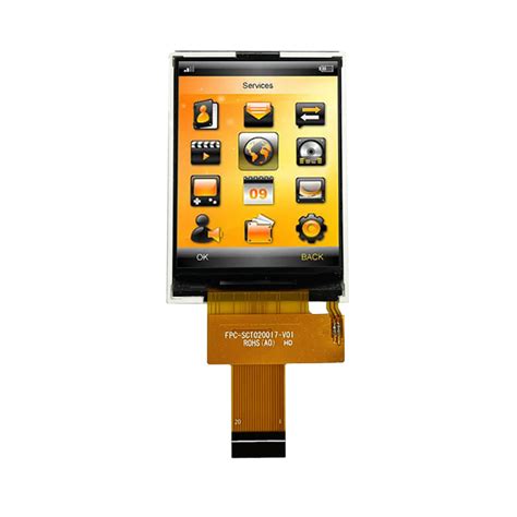 2 Inch 240 320 Pixels IPS TFT LCD Display With 8bit MCU Interface China LCD Display Screen