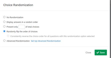 Multiple Choice Randomization Xm Community