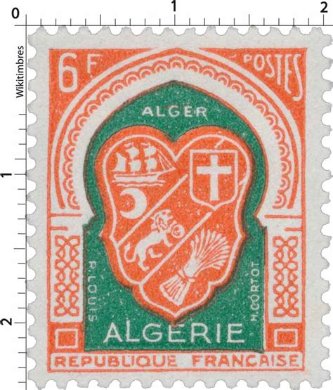 Timbre Algérie Alger Wikitimbres