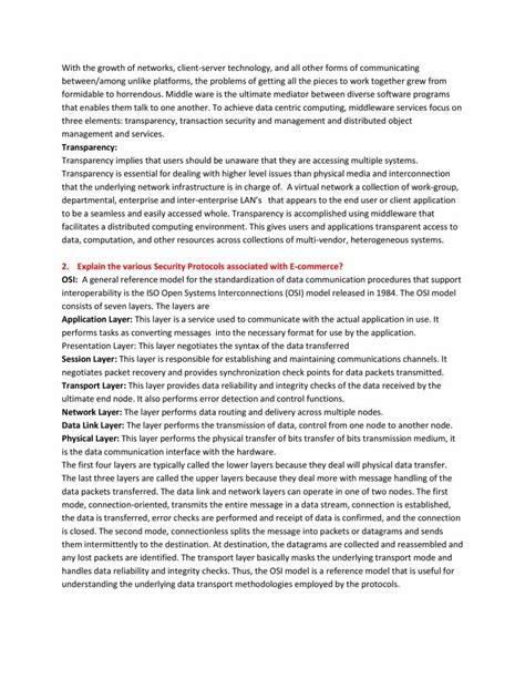 E Commerce Notes Learnpick India