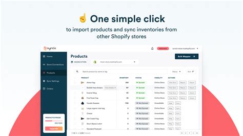 Syncio Multi Store Sync Real Time Inventory Sync Product Sync And Order Push Shopify App Store