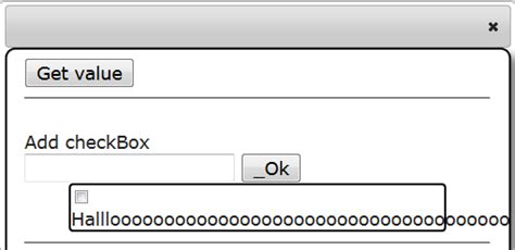 javascript how to avoid the text cross the div element in jquery