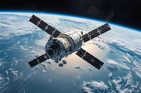 Utilizing Spacecraft Data To Enhance Orbit Mapping Generative Ai Premium Ai Generated Image