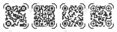 Qr 코드 아이콘 Qrcode 바코드 정보 컴퓨터 스캔 Png 일러스트 및 벡터 에 대한 무료 다운로드 Pngtree