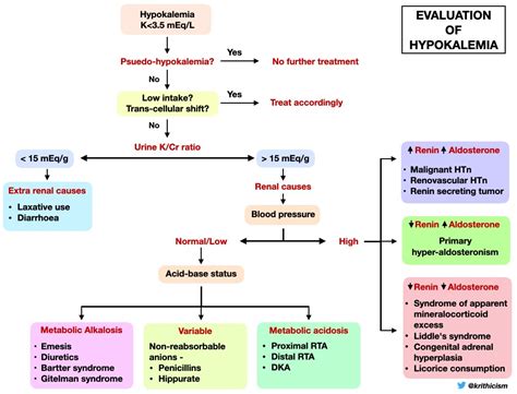 Hypokalemia Evaluation Algorithm Before Evaluating Grepmed