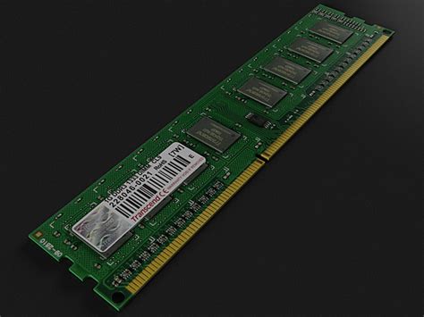 Ddr3 Ram 3d Model Max Obj 3ds Stl Wrl Wrz