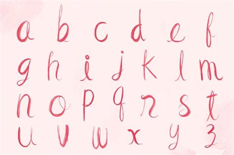 Cursive Bubble Letters Font