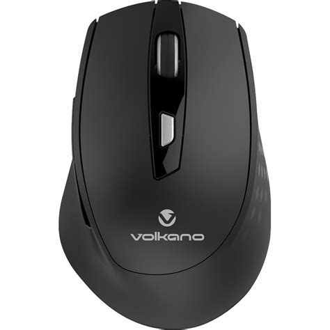 Other Volkano Chrome Series Wireless Ergonomic Mouse Black