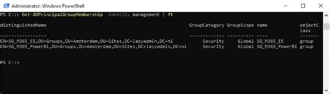 How To Use Get Adgroup In Powershell — Lazyadmin
