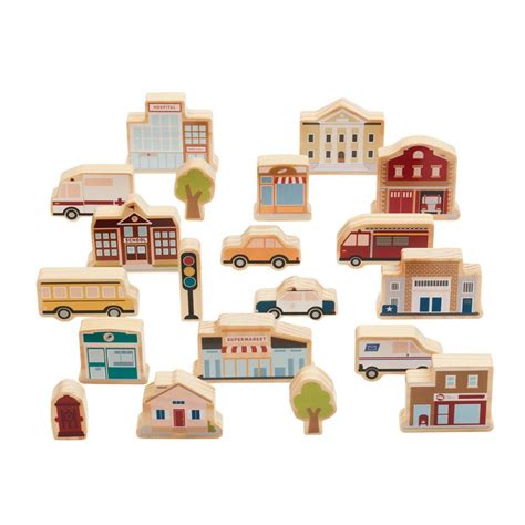 Community Block Set 20 Pieces
