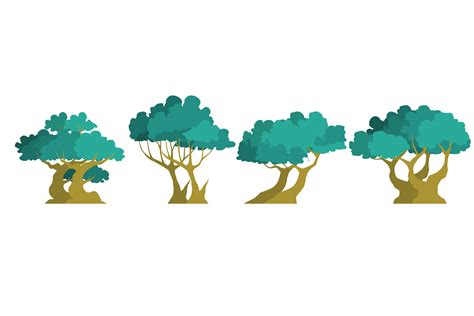 Tree Decoration Design Vector Graphic By Maodesignku Creative Fabrica