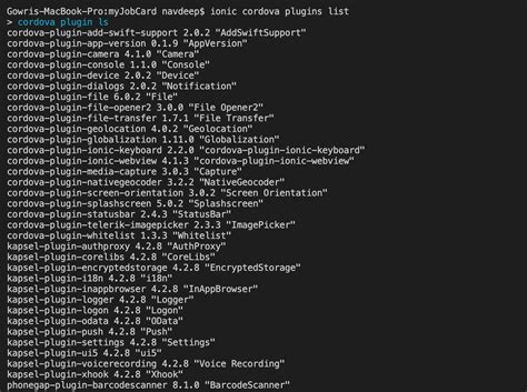 Cordova Ios Plugins Failed After Build Complete When App Loading In Xcode Stack Overflow