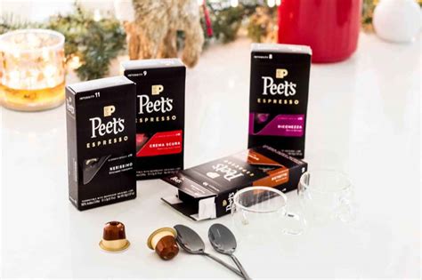 Peets Espresso Capsules For The Holidays Mon Petit Four®
