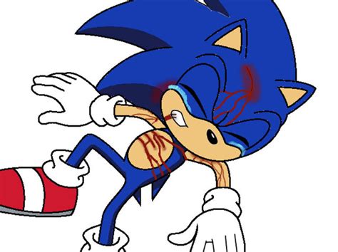 Image Sonic Gets Injured And Is Full Of Blood Sonic The