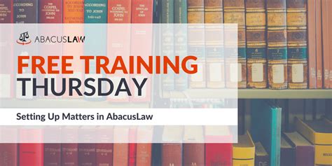 Setting Up Matters In Abacuslaw Abacusnext