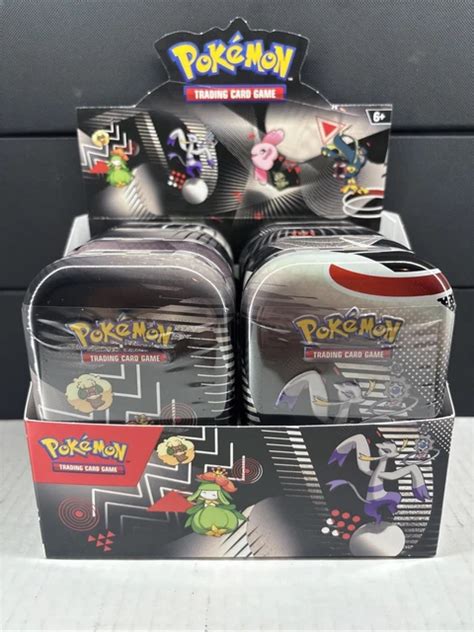 Pokemon Tcg Black Bolt And White Flare Unova Mini Tin Set Of 8 With