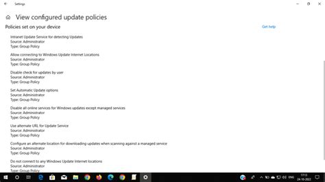 Windows Update Issue Due To Group Policies R Windows10