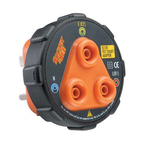 SOCKET SEE XLTP EXTRA LONG REACH ELECTRICIANS TEST PROBES 95mm Long Brown And Blue Testermans