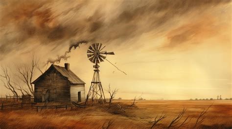 Premium Photo Weather Station Monitoring Watercolor Insights