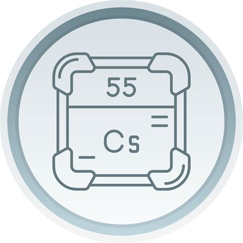 Cesium Linear Button Icon 37836621 Vector Art At Vecteezy