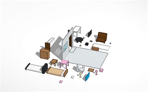 3d Design 部屋2 Empty Tinkercad