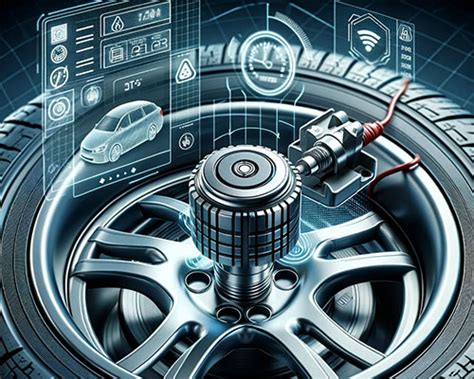 Where Is The Tire Pressure Sensor Located In Cars