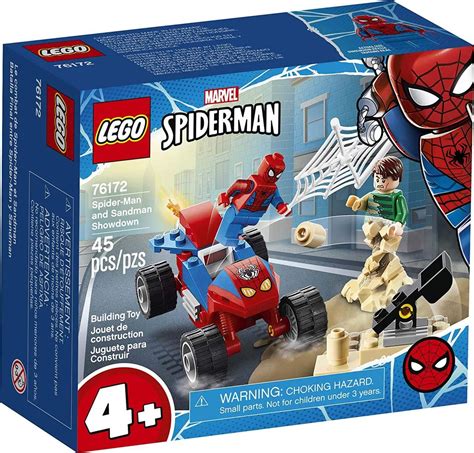 Lego Marvel Spider Man Spider Man And Sandman Showdown 76172