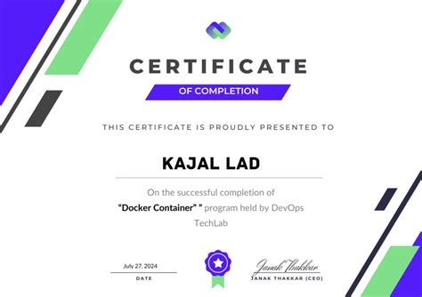 Kajal Lad On Linkedin Docker Containerization Devops