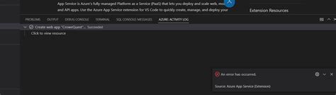 Azure Error When Deploying Angular Front End To Webapp Microsoft Qanda