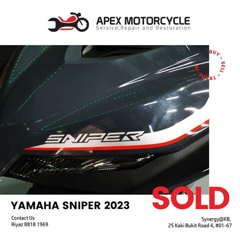 Sold Yamaha Sniper 155 Motorcycles Motorcycle Accessories On Carousell