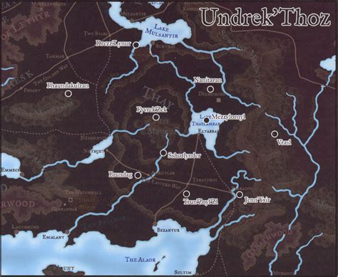 Geography Of The Underdark