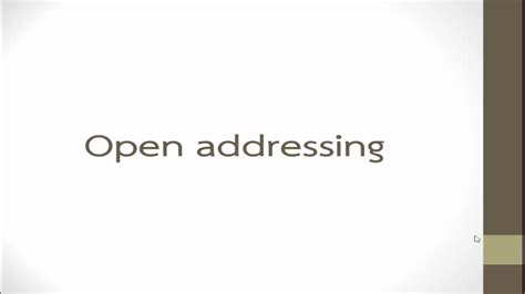 Dynamic Hashing Youtube