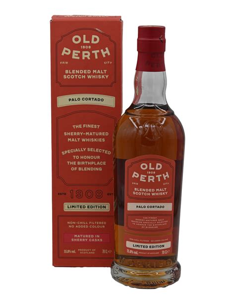 Old Perth Palo Cortado Limited Edition Matured In Sherry Casks