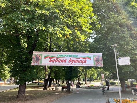 Откриват кулинарен фестивал в Градската градина в Монтана