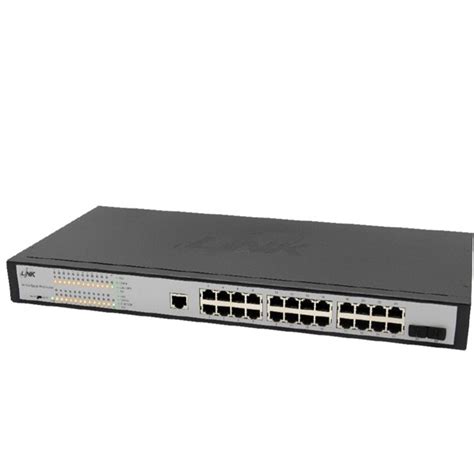 Link Pg 4026 26 Port L2 Managed Gigabit Rackmount Switch 10 100 1000mbps Ethernet 2 Sfp Ge