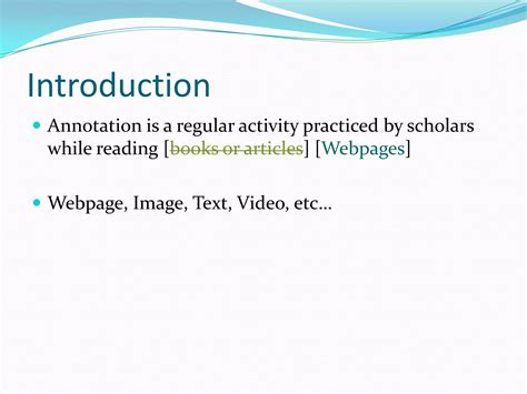 Persistent Public Annotation Ppt