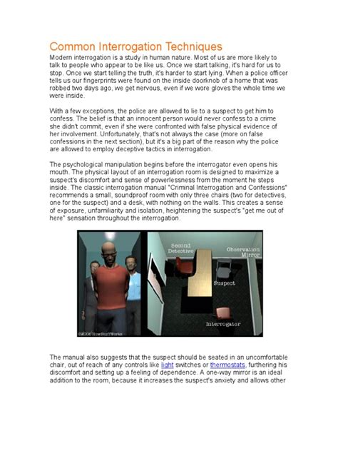 The Nine Steps Of The Reid Interrogation Technique A Blueprint For Psychological Manipulation