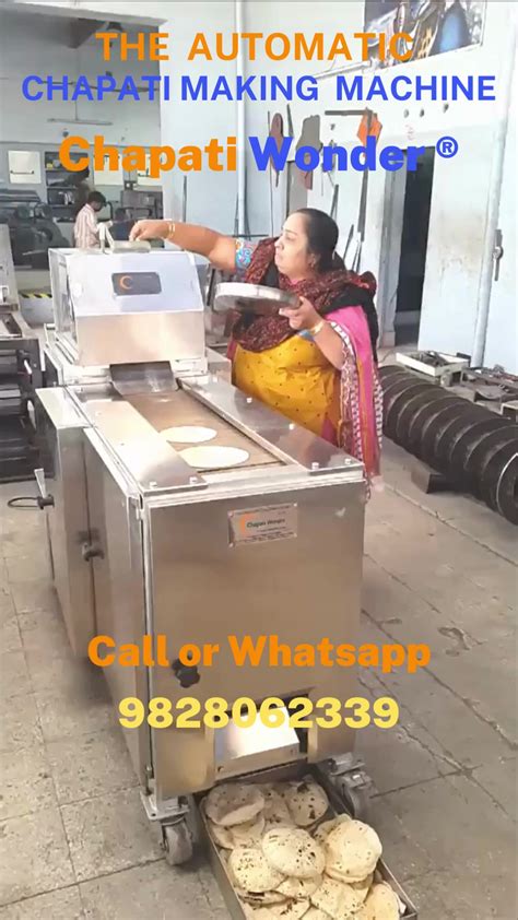Chapati Wonder The Automatic Chapati Making Machine Indias Most Compact And Advanced Chapati