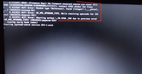 What Do These Mean Firmware Bug And Acpi Errors Rthinkpad