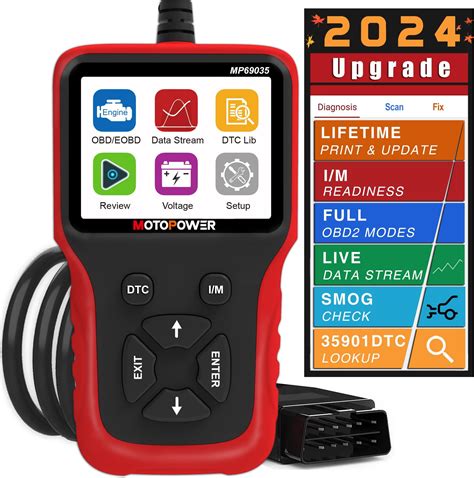 Motopower Mp69035 Car Obd2 Scanner Code Reader Engine Fault Code Reader