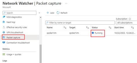 Lab 05 Network Packet Capture With Network Watcher And Wireshark Working With Azure Network