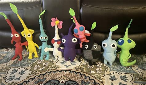 My Daughters Handmade Pikmin Plushies R Pikmin