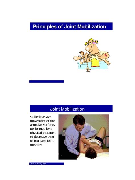 Principles Of Joint Mobilization 16032023 125207pm Pdf Anatomical Terms Of Motion Joint