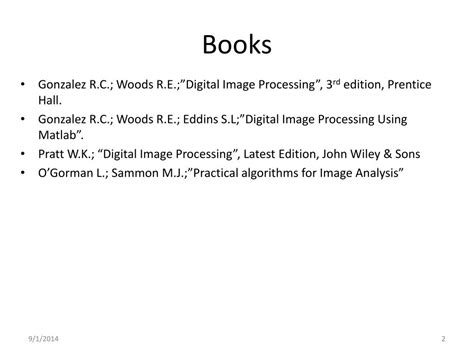 PPT Digital Image Processing Introduction Fundamentals PowerPoint Presentation ID