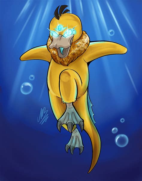 Alternative Psyduck Evolution By Inukuart On Deviantart
