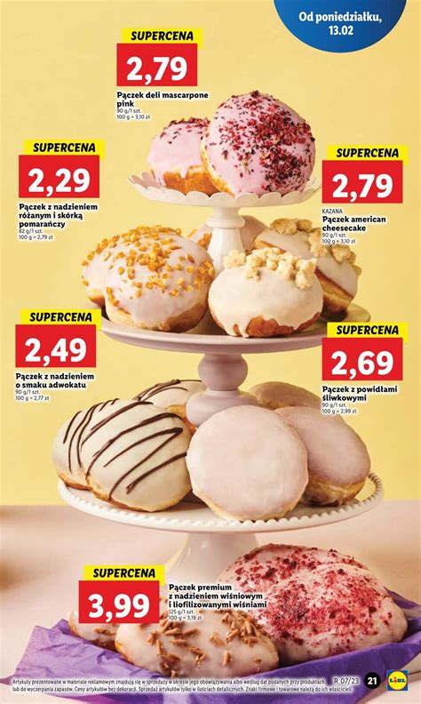 Lidl 13 02 2023 Gazetka Pączki Tłusty Czwartek