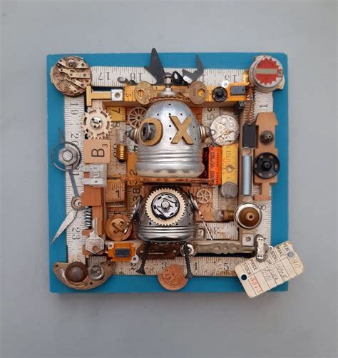 Ox The Viking Bot Is One Of My Newest Found Object Assemblage Pieces