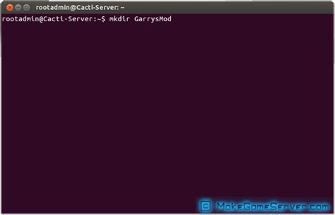 MakeGameServer How To Make A Garrys Mod Linux Server Making Garrys Mod Linux Server
