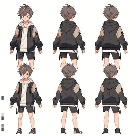 Character Model Sheet Anime Images Free Download On Freepik