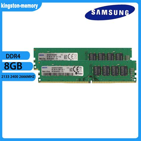100 Test Ram Samsung Ddr4 8gb 2133mhz 2400mhz 2666mhz For Desktop